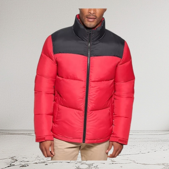 Club Room | Jackets & Coats | Club Room Men Colorblocked Puffer Winter ...